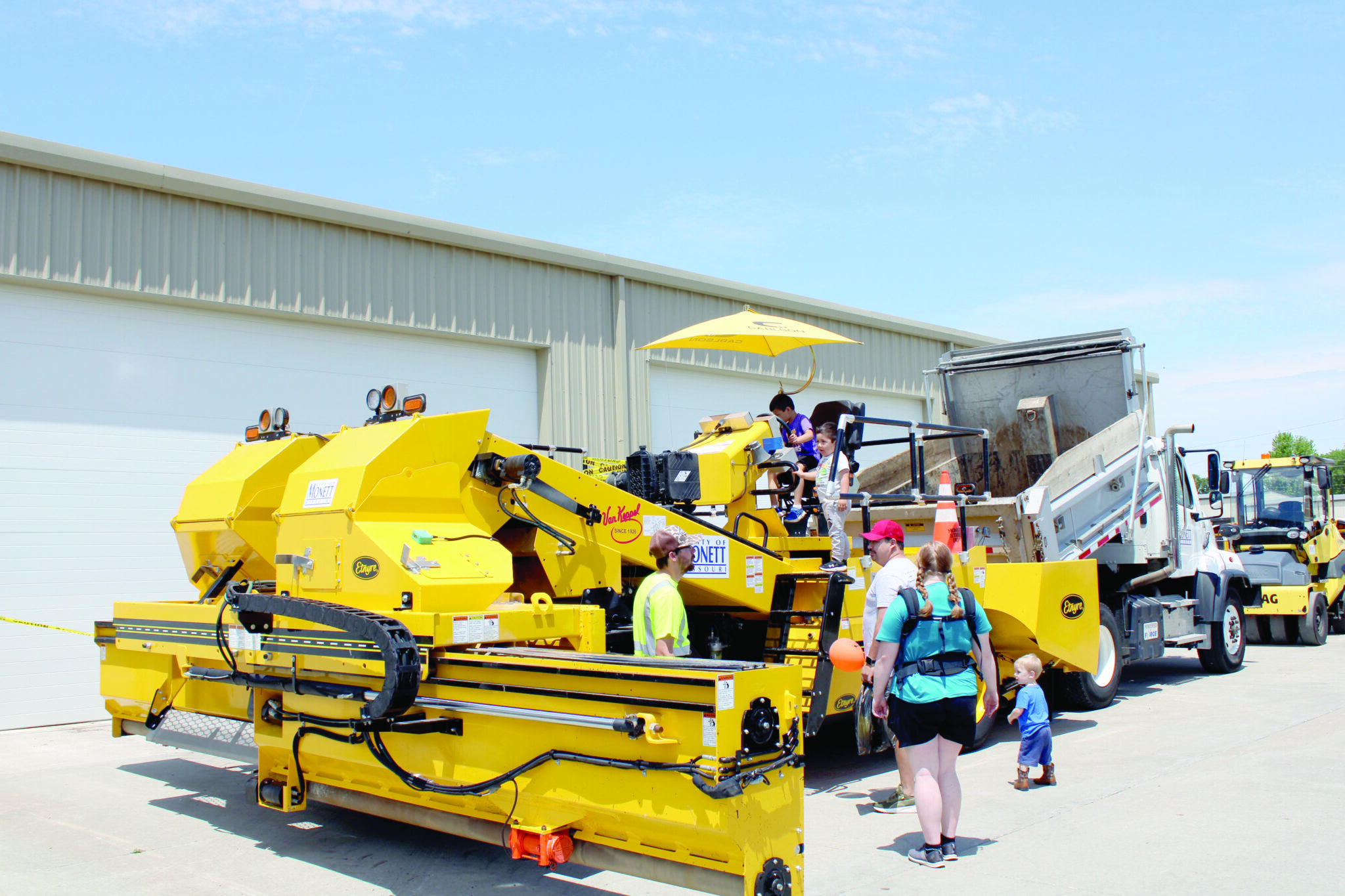 City equipment explored on Public Works Day - Cassville Democrat