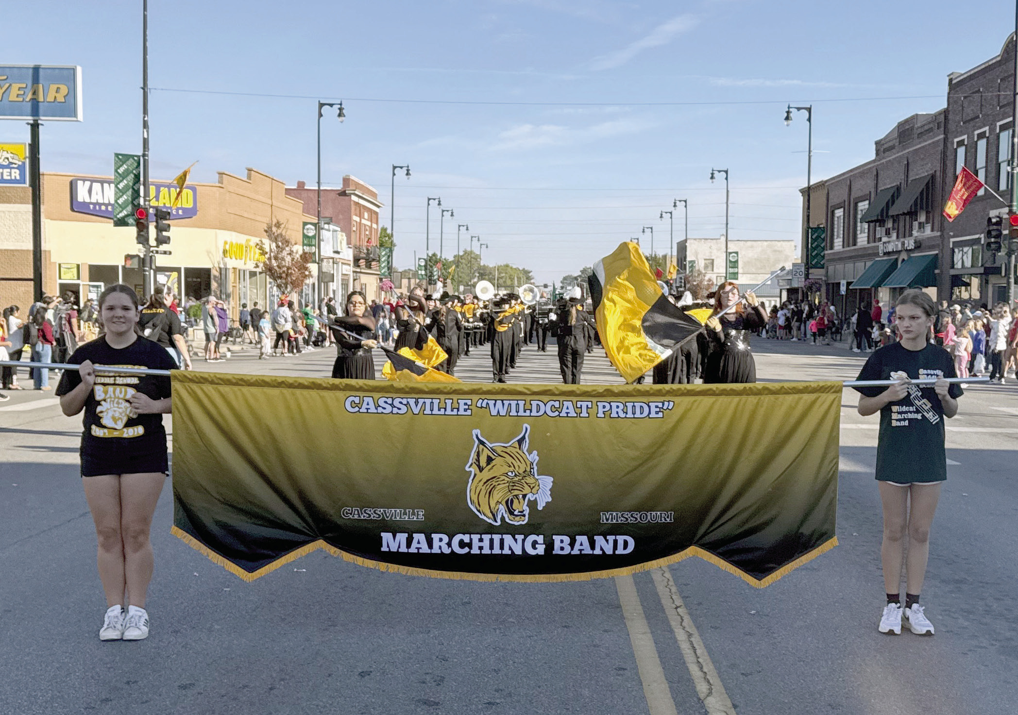 Cassville Wildcat Pride wins at Pitt State Homecoming Parade ...
