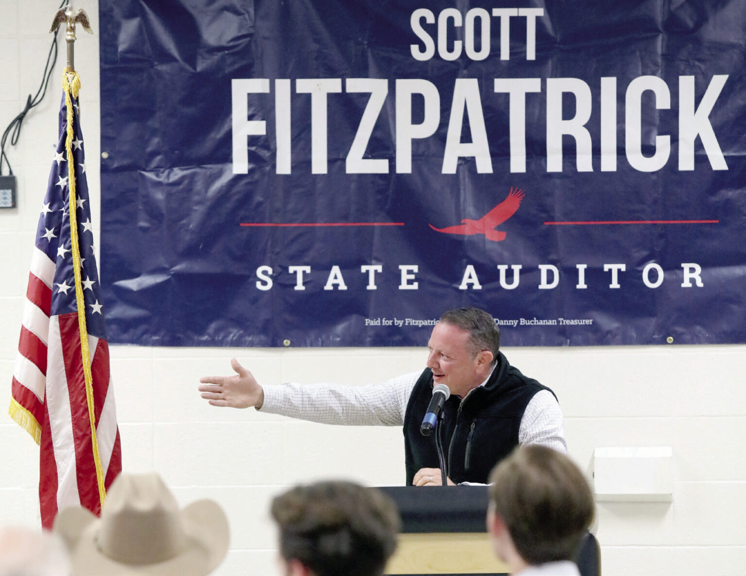 State Auditor Scott Fitzpatrick kicks off re-election campaign in ...